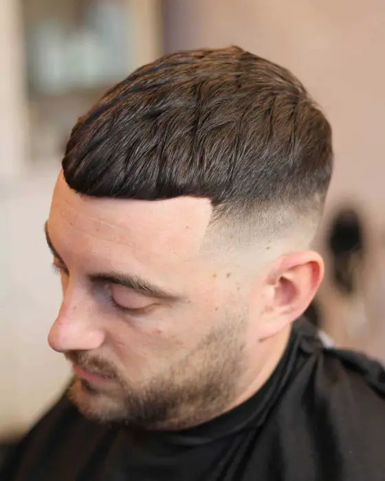 Caesar Haircut: +25 Fade, Light & Dark Caesar Hairstyle Ideas