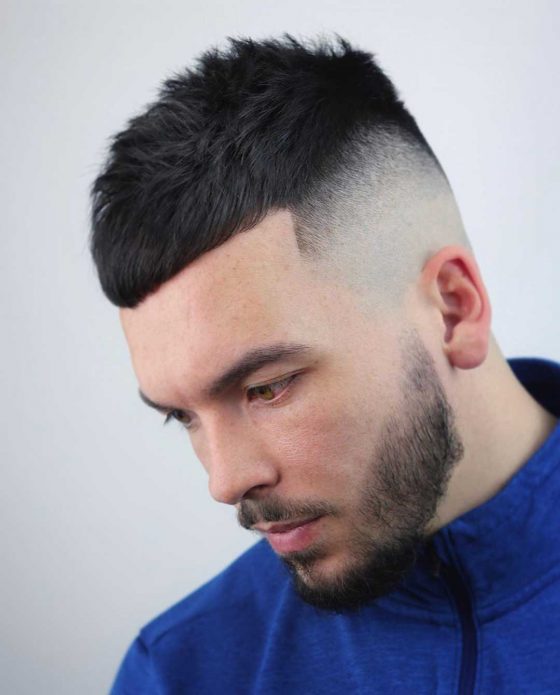 Caesar Haircut: +25 Fade, Light & Dark Caesar Hairstyle Ideas