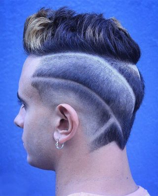 20 Hottest Reverse Fade Haircuts For Men - Men's Hairstyle Tips