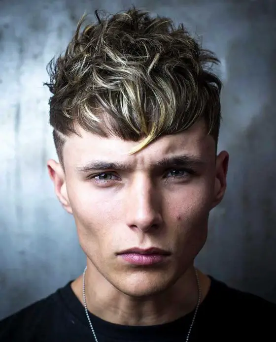 25+ Stylish Angular Fringe Haircuts for Men in 2024