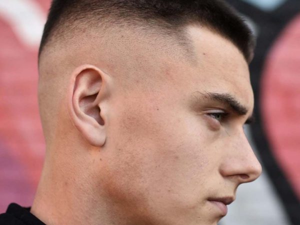 Caesar Haircut 25 Fade Light And Dark Caesar Hairstyle Ideas